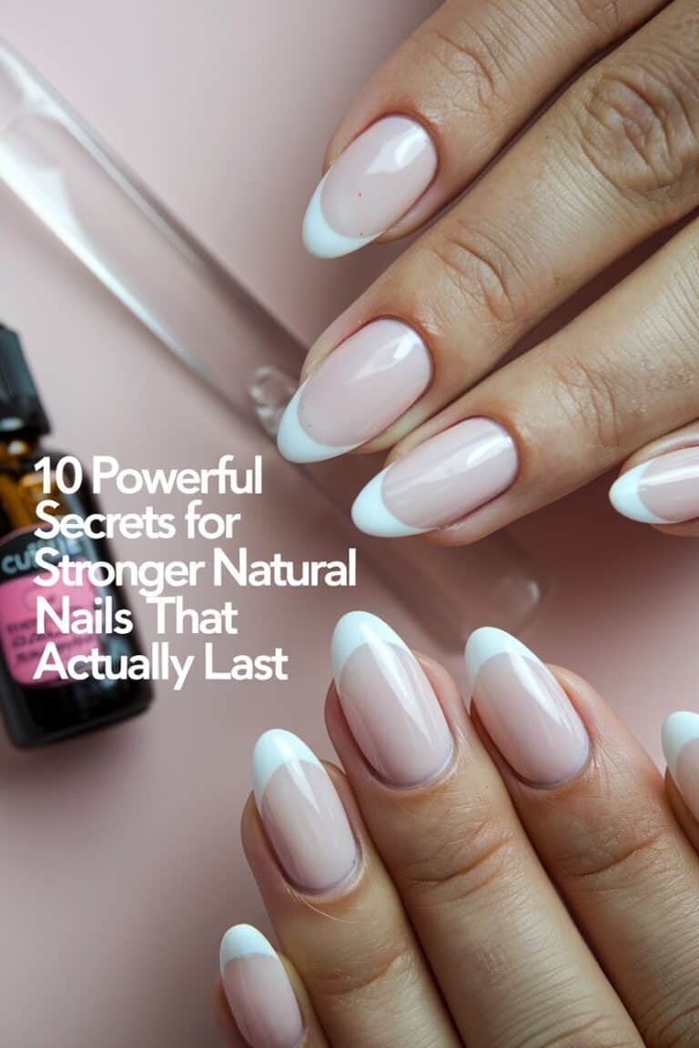 10 Powerful Tips for Stronger Natural Nails That Actually Last
