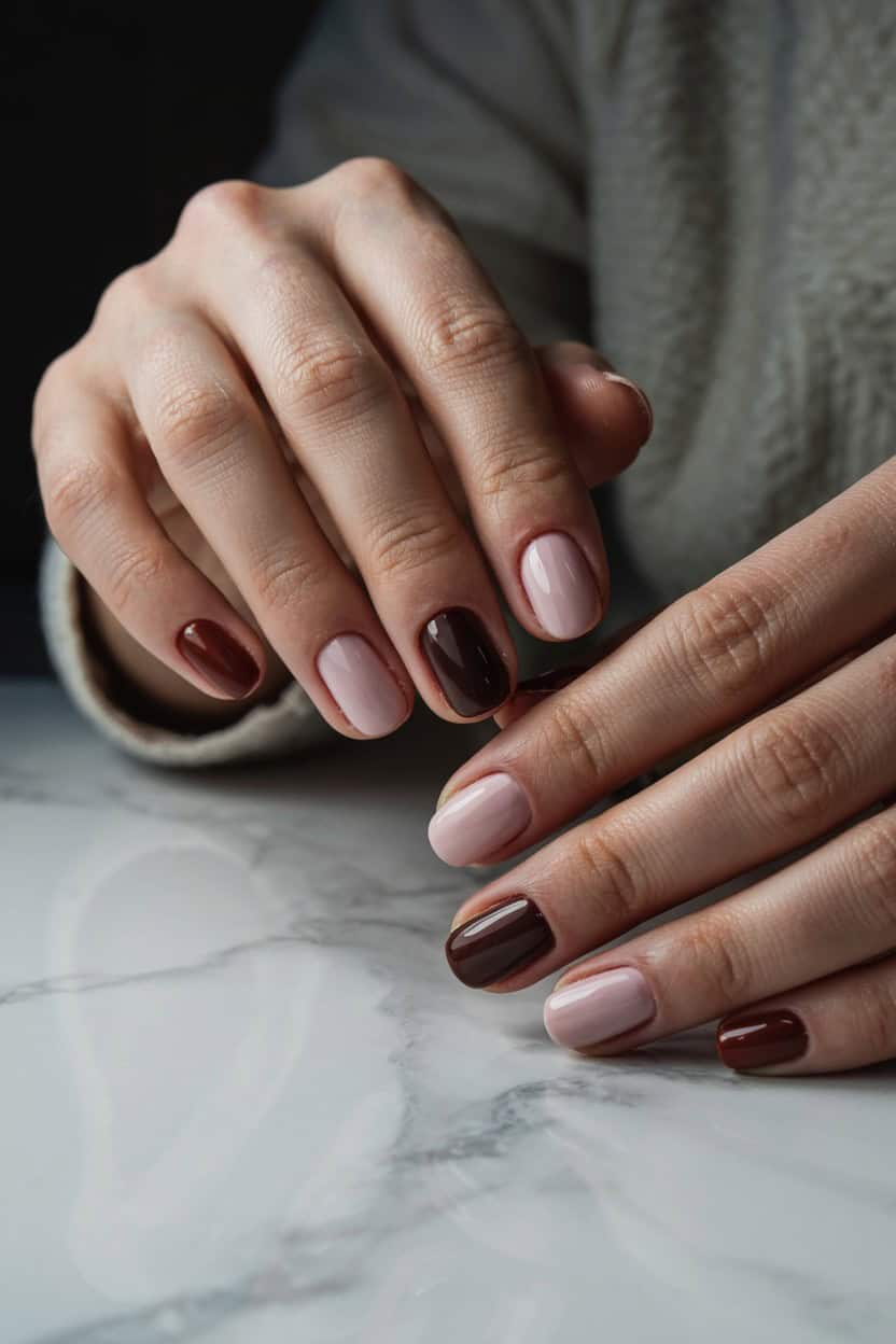 15 Stylish Ideas for Pink Fall Nails That Wow